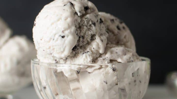 Keto Mint Chip Ice Cream Recipe - Mountain Berry Eats