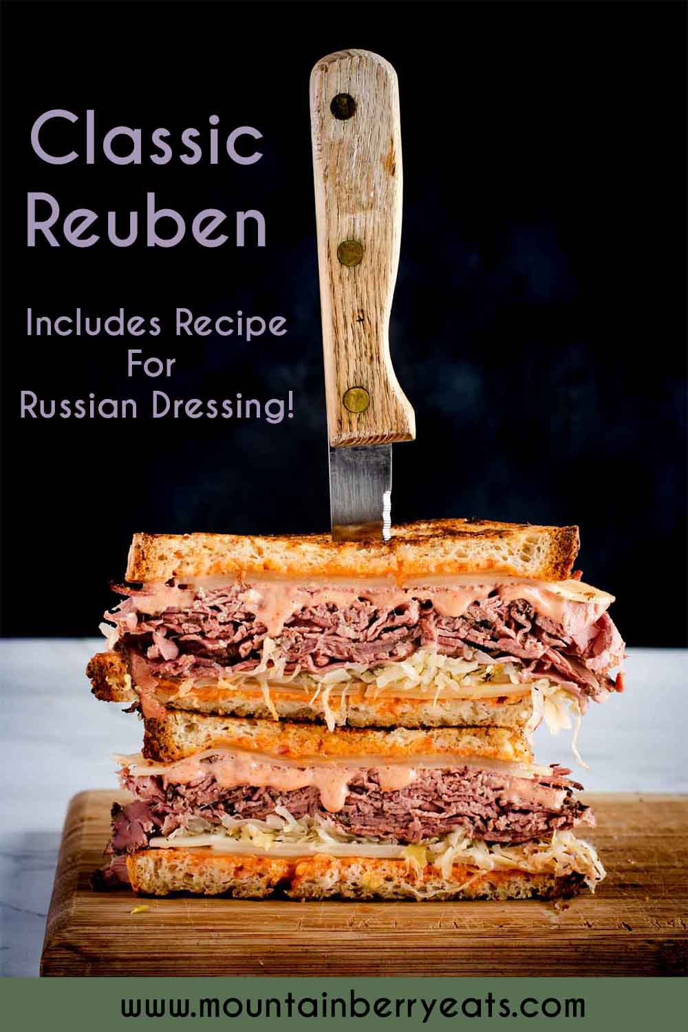Corned Beef Sandwich With Russian Sauce (Reuben Sandwich Recipe)