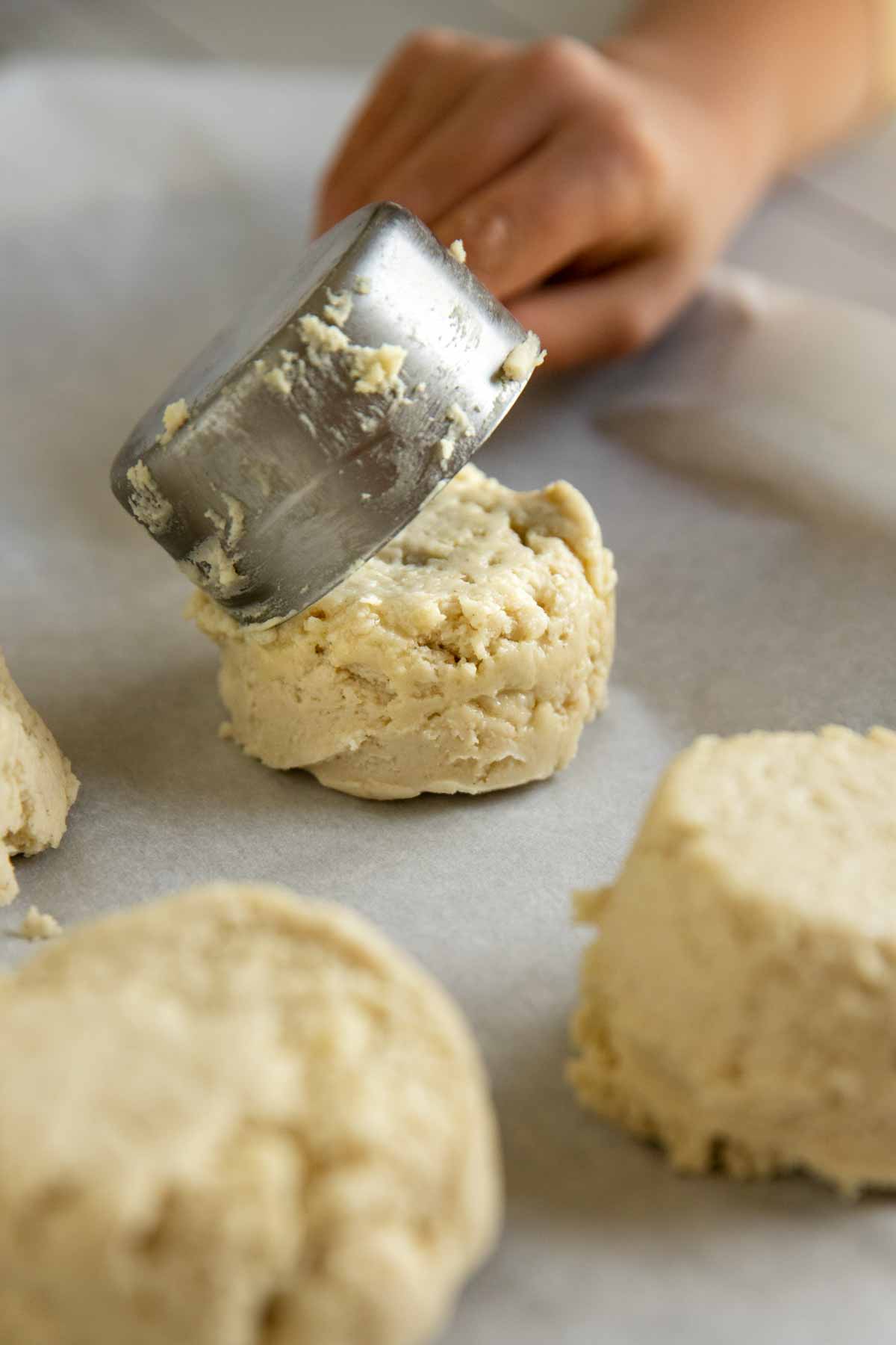 Gluten Free Baking Powder Biscuits - Easy Dump and Mix recipe!